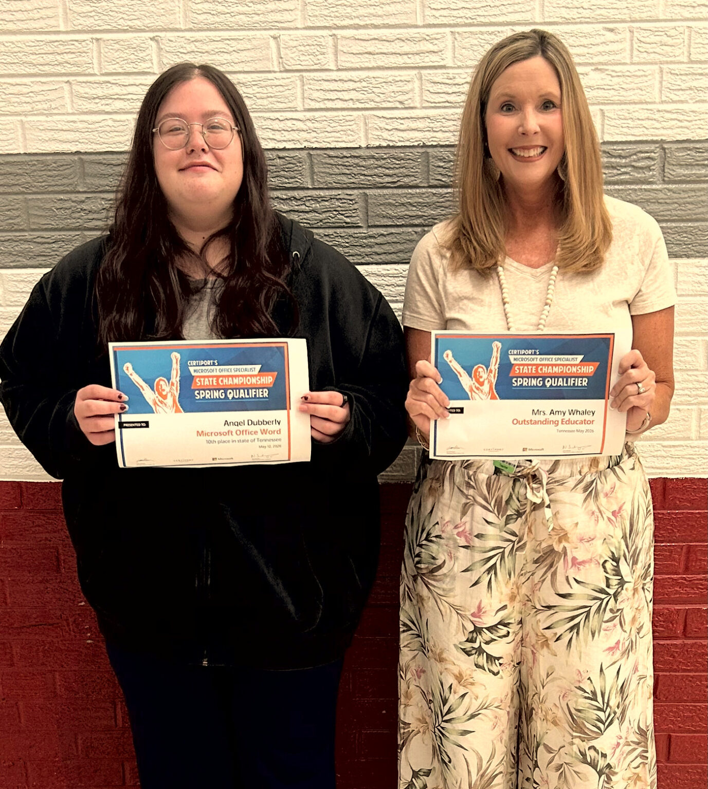 West wins 10th place in the 2026 Microsoft Office Specialist Tennessee ...